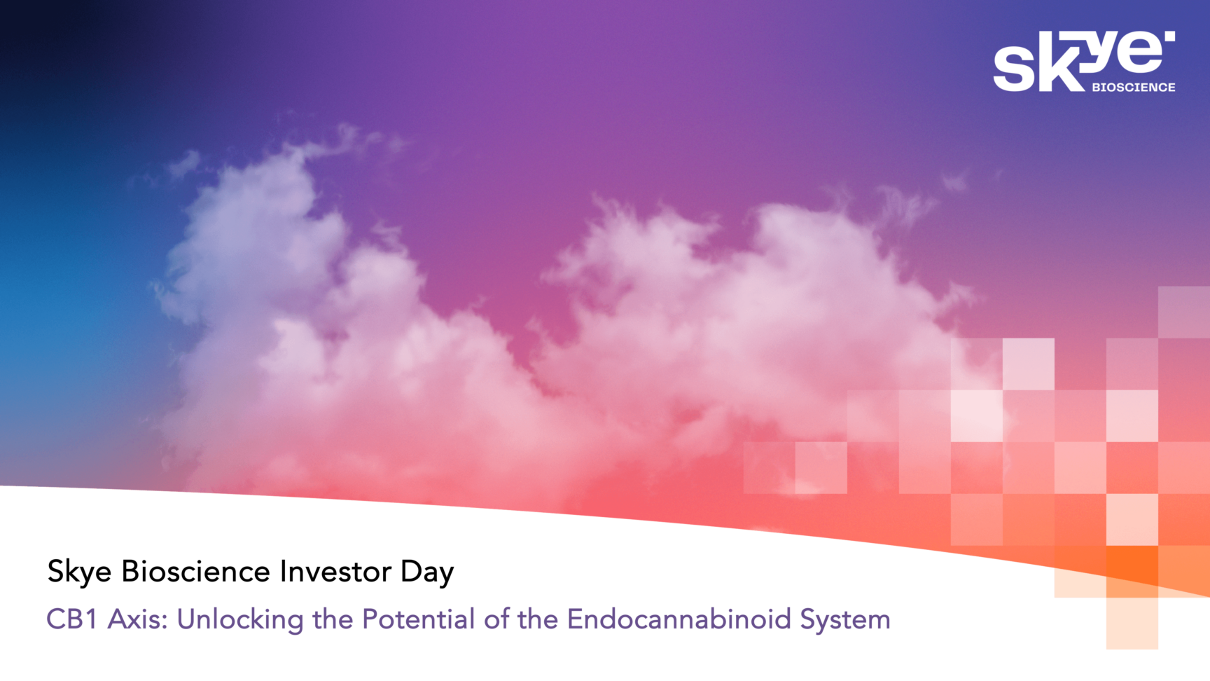 Skye Bioscience – Innovative Approach to Drug Development